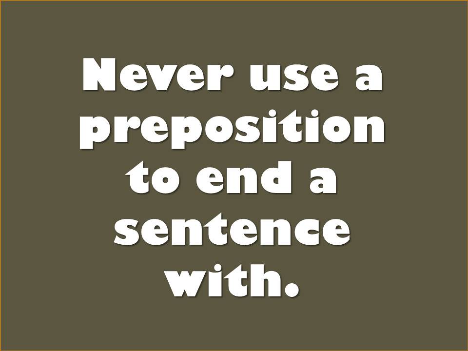 Odd poem: ‘The Naughty Preposition’ by Morris Bishop | Form in Formless ...